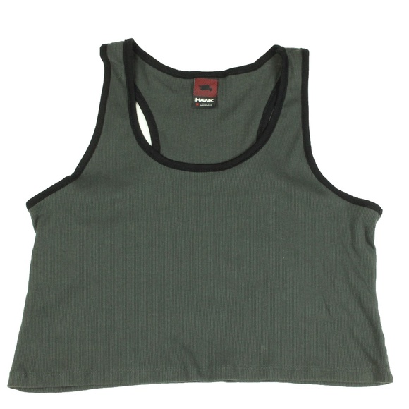 Tony Hawk | Tops | Ladies Tony Hawk Size M Crop Tank Top Gray | Poshmark